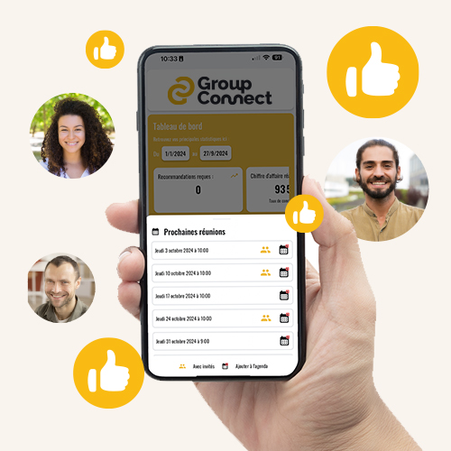 GroupConnect | Application de Gestion de Groupe d'Affaires 🚀